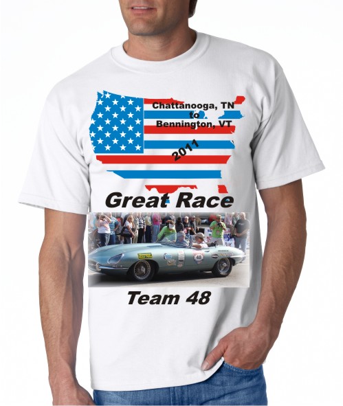 The Great Race Team 48 Shirts for Sale - Pick your size